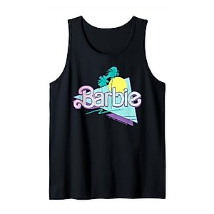 Barbie 90's Barbie Logo Tank Top