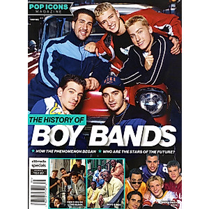 POP ICONS MAGAZINE 2022 - SPECIAL. 2022 - NSYNC (COVER) - THE HISTORY OF BOY BANDS