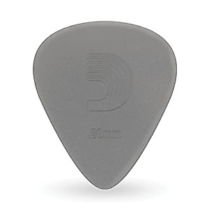 D'Addario Accessories Nylflex Guitar Picks - Nylon Guitar Picks with Grip - Great for Vintage Electric Sounds and Acoustic Strumming - 10 pack, Light (.50mm)