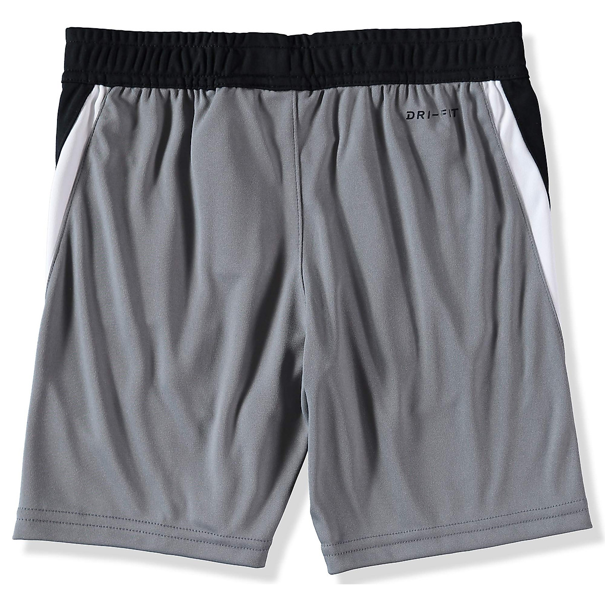 Nike Boys Dri-FIT Colorblock Athletic Shorts (Smoke Grey, 4)