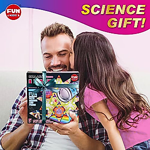 Kaleidoscope Kit for Kids, FunKidz DIY Kaleidoscope Craft Kit with Prism, Optical Illusion Science Experiment Educational STEM Toy