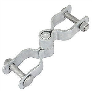 8 Sets Chain Link Fence Gate Post Hinge Fit 1⅜", with Bolts and Nuts