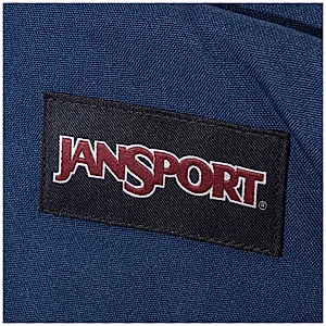 JanSport SuperBreak Plus Backpack with Padded 15-inch Laptop Sleeve and Integrated Bottle Pocket - Spacious and Durable Daypack for Work and Travel - Navy