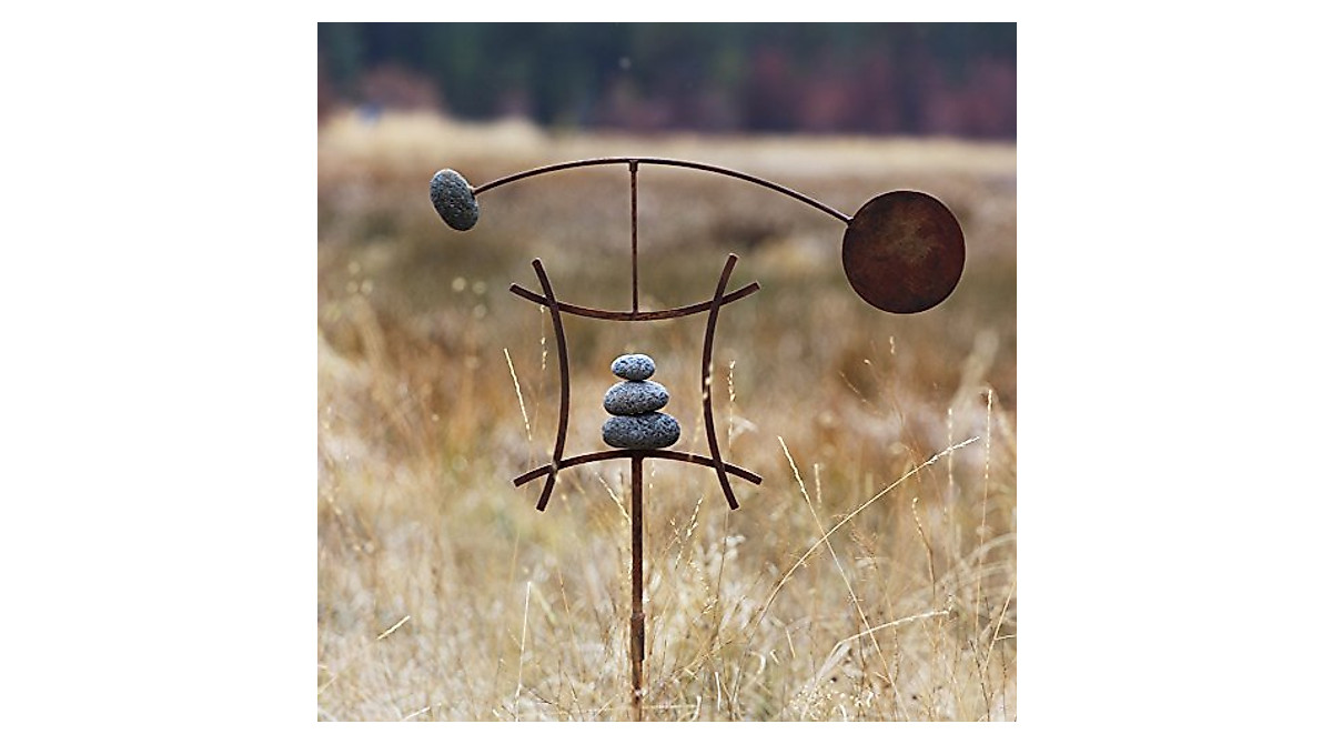 Aura Life Zen Garden Spinner - Tranquil Kinetic Wind Sculpture