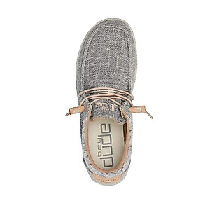 Hey Dude Women's Cindy Dark Grey Size 8 | Women’s Shoes | Women’s Lace Up Boots | Comfortable & Light-Weight