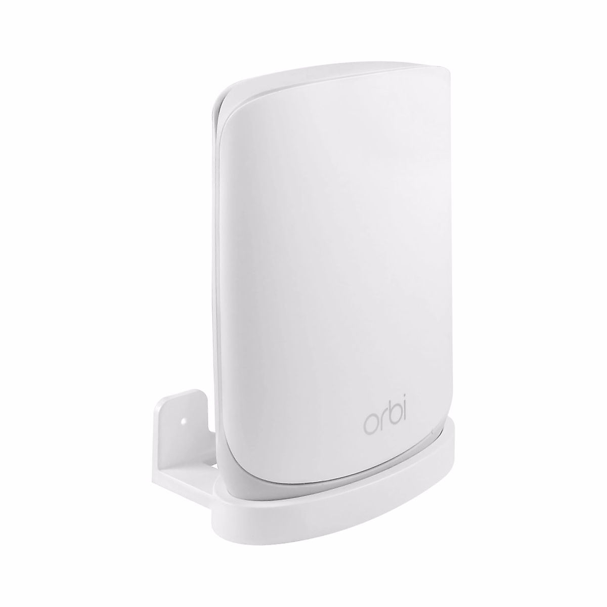 Holicfun Wall Mount for NETGEAR Orbi Mesh WiFi 6 Router and Satellite, Compatible with Orbi RBS760, RBK762S, and RBK763S (White)