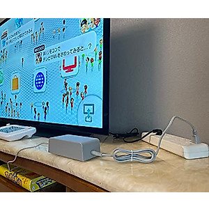 Charger for Wii U Console, AC Adapter Power Supply Charging Cable Cord Replacement for Nintendo Wii U Console