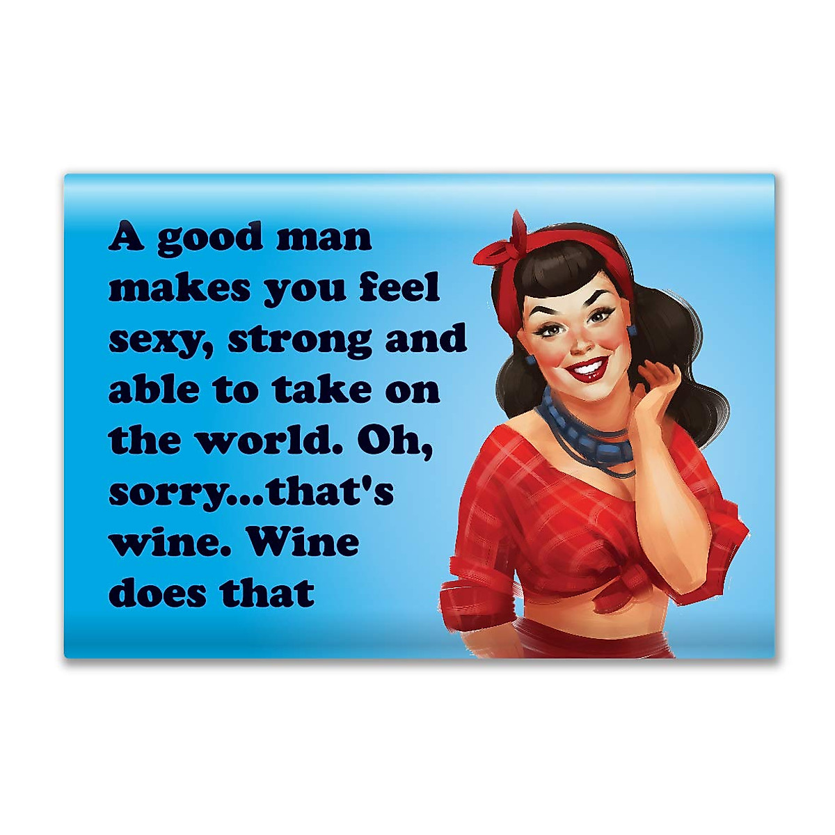 4 Pack Refrigerator Magnets - Funny Fridge Magnet - Perfect Housewarming Gift, or Gift for Women Friends