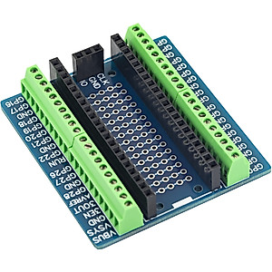 for PI PICO Mini Brekaout Board Soldered with Screw Terminal 2.54mm for Raspberry Pi Pico (1pcs)