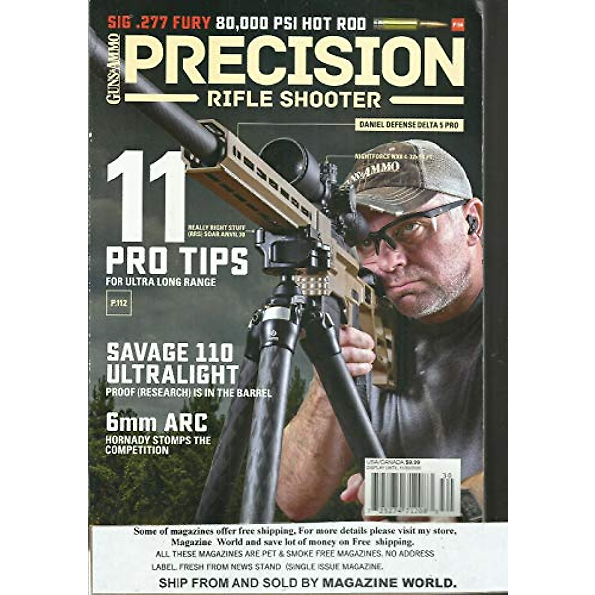 Guns & Ammo Magazine, Precision Rifle Shooter * Issue, 2020 * Display 11/30/20
