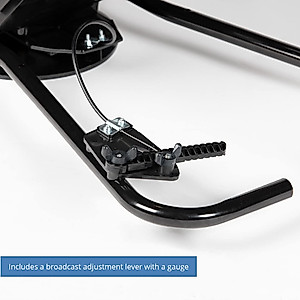 Titan Attachments 12 Volt ATV/UTV Broadcast Spreader, 80 LB Capacity, with Rain Cover