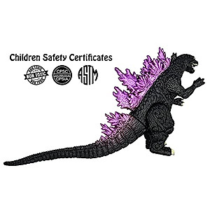 TwCare Godzilla Toy Action Figure: King of The Monsters, 2020 Movie Series Movable Joints Soft Vinyl, Carry Bag