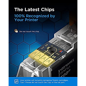 Timink 280 281 PGI-280XXL CLI-281XXL Compatible Ink Cartridges Compo Pack Replacement for Canon PIXMA TR7520 TR8520 TS6120 TS6220 TS8120 TS8220 TS9120 TS9520 TS6320 TS9521C (5 Pack)