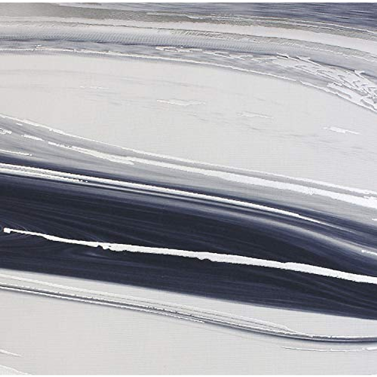 Thro by Marlo Lorenz Gray Flannel Silver Kia Marble Raised Foil Pillow