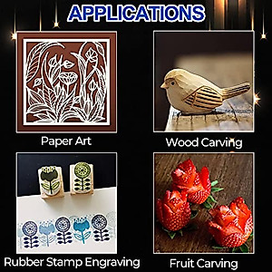 DIYSELF 150 PCS Exacto Knife Blades 11, Sharp Hobby Knife Blades, High Carbon Steel Craft Knife Blades, #11 Hobby Knife Replacement Blades, Exacto Blades for Art, Scrapbooking, Stencil, Paper Cutting