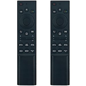 (2 Pack) Replacement Remote Control Infrared TV Commander Compatible with Samsung Frame/Neo QLED UHD Smart TV QN85, QN98, QN32, QN43, QN50, QN55, QN65, Q60A, Q80A, QN75, Q70A, QN90A, QN85LS, QN75LS