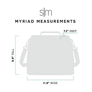 Simple Modern Insulated Lunch Tote Bag for Women, Men, Work | Reusable Insulated Meal Box Container| Myriad Collection | 8 Liter, Molokai