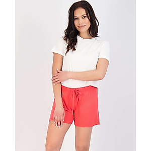 3 Pack: Women’s Soft Pajama Boxer Sleep Lounge Shorts PJ Bottoms Elastic Waistband Drawstring Stretch Casual 2023 Clothes Sweat Short Yoga Comfy Pockets Sleepwear Sweatshort Ladies- Set 9, XXL