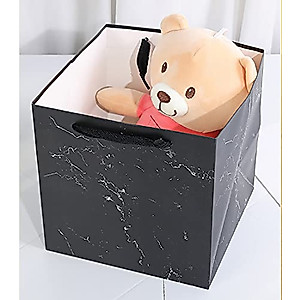 RUIFYRAY Large gift bag, 11.8" Square Reusable Big Boxes with Handle, for Wedding, Birthday, Presents, Father's Day, Thanksgiving, Christmas, New Year's, Holiday Gifts