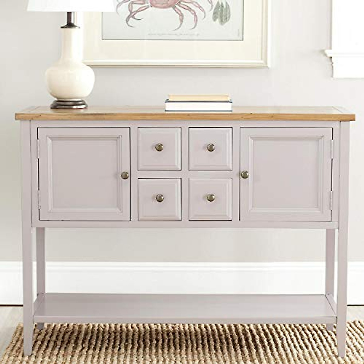Safavieh American Homes Collection Charlotte Medium Oak Sideboard