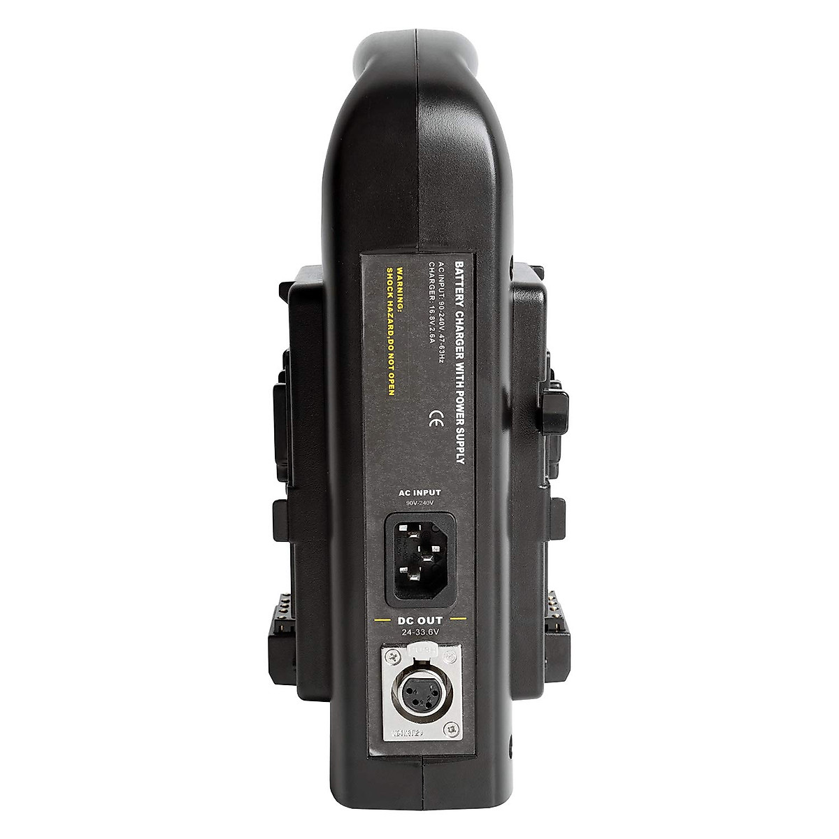 Came-TV Dual Channel V-Mount/V Lock Battery Charger and Voltage Converter with DC 24V Power Supply Output for LED Video Lights