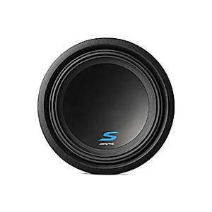 Universal Car Stereo Vented Port Single 12" Alpine S-W12D4 Type S Car Audio Subwoofer Custom Sub Box Enclosure Package New Without Amp