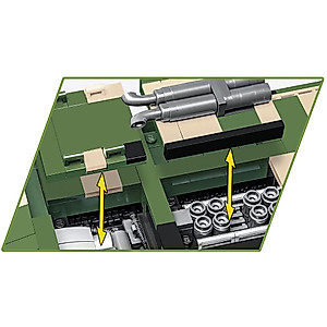 COBI 1225 Pcs Hc WWII /2544/ Tog 2 Super Heavy Tank