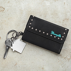 Wrangler Wallet for Women Slim Trifold Credit Card Cases & Money Organizers