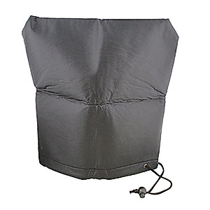 Dumble RV Jack Cover Trailer Jack Cover, 10.5in x 13.75in Black, Electric Tongue Jack Cover, RV Electric Jack Cover