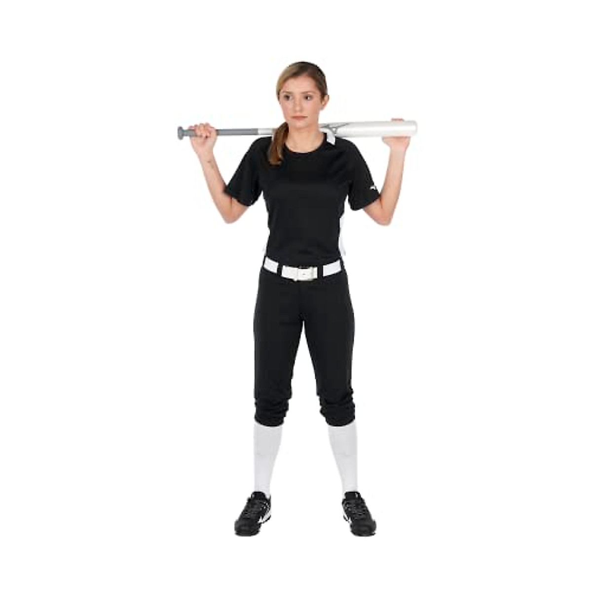 Mizuno Womens Prospect Softball Pant, Black, Small US