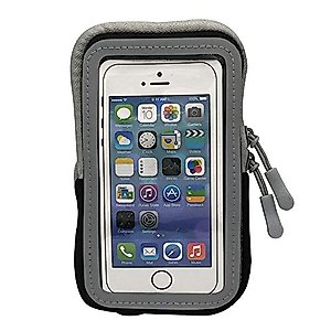 Outdoor Sport Armband for Samsung Galaxy S8 S9 S10 Note 9 10 / Blu Vivo X5 G9 Bold N1 / Motorola G7 Power Phone Band Running Case Waterproof Zip Pouch Bag Holder Pouch Case Wristband Strap