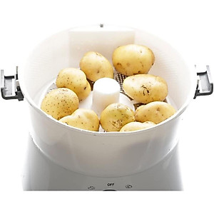 Electric Potato Peeler Automatic Rotary Rolling Peeler, Vegetable Dehydrator, Salad Rotating Machine Kitchen Peeling Tool