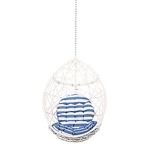 Christopher Knight Home Hammock/Swing, White + Blue