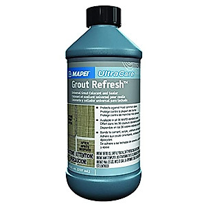 Mapei Grout Refresh Colorant and Sealer: Grout Paint and Sealant - 8 Ounce Bottle, Ivory