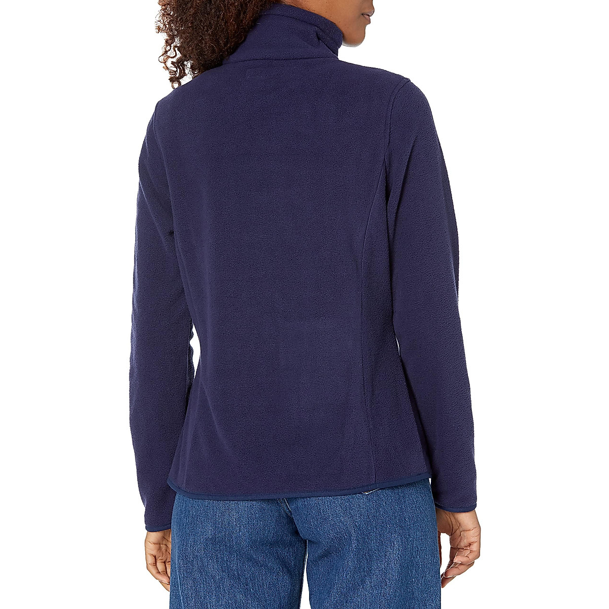 Amazon Essentials Women's Classic-Fit Full-Zip Polar Soft Fleece Jacket (Available in Plus Size), Navy, X-Large