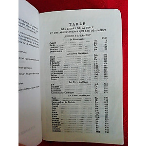 La Sainte Bible (French Edition)