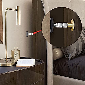 AIOUIERSCN Bed Frame Anti-Shake Tool, Adjustable Anti-Shake Tool, headboard Shockproof Stopper, Suitable for beds, cabinets, Sofas, Wall Retractable Tools，1.57-4.41inch,4pieces