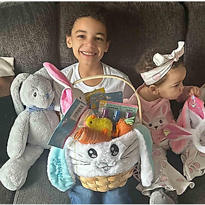 DIBSIES Personalized Hoppity Floppity Bunny 18" (Pink)