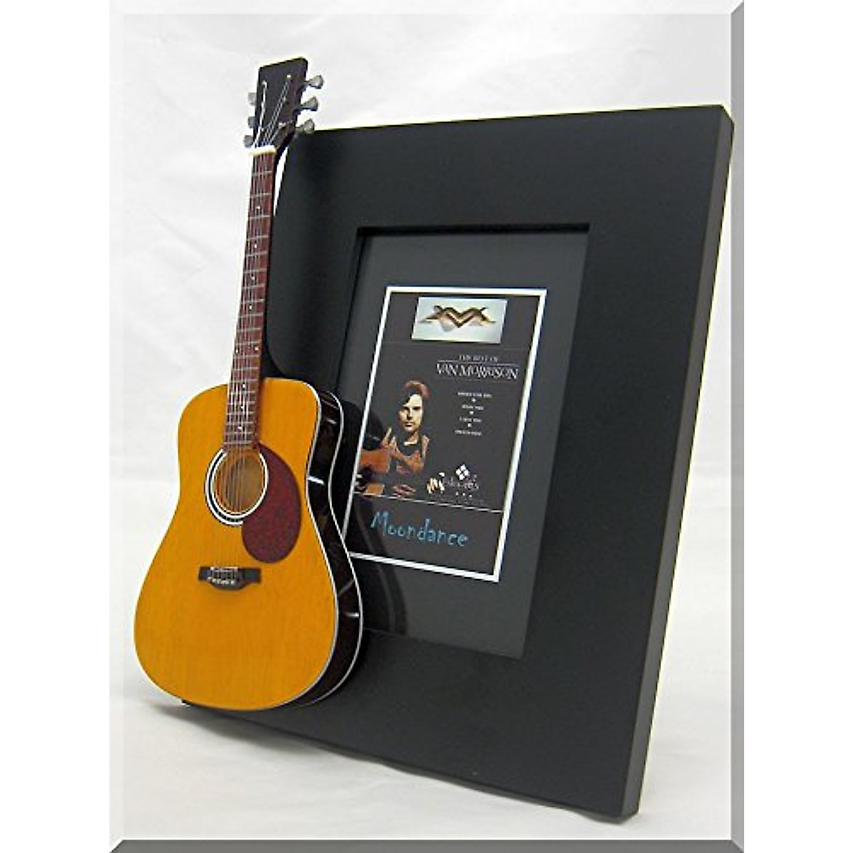 VAN MORRISON Miniature Guitar Picture Frame Moondance