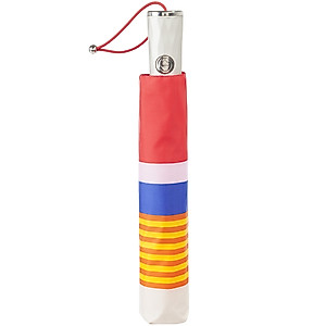 totes Automatic Open Close Water-Resistant Foldable Golf Umbrella with Sun Protection