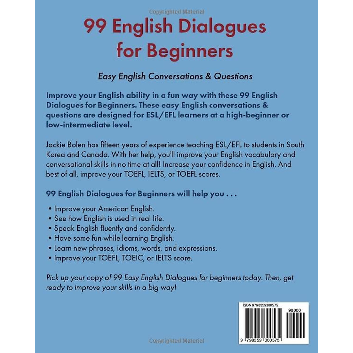 99 English Dialogues for Beginners: Easy English Conversations & Questions (Learn English for Adults)