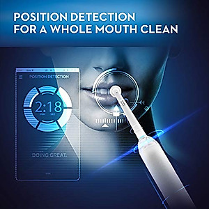 Oral-B Pro Smart Limited Power Rechargeable Electric Toothbrush with (2) Brush Heads and Travel Case, White
