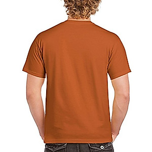 Gildan Men's G2000 Ultra Cotton Adult T-shirt, Texas Orange, Large