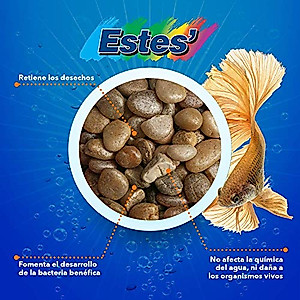 Spectrastone Shallow Creek Pebble for Freshwater Aquariums, 5-Pound Bag