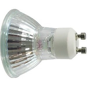 Anyray A1822Y (3-Pack) GU10 Bulb - MR16-50W - (with Back Light) - 50 Watt - 120V - 50Watt Twist-N-Lock Light Bulbs