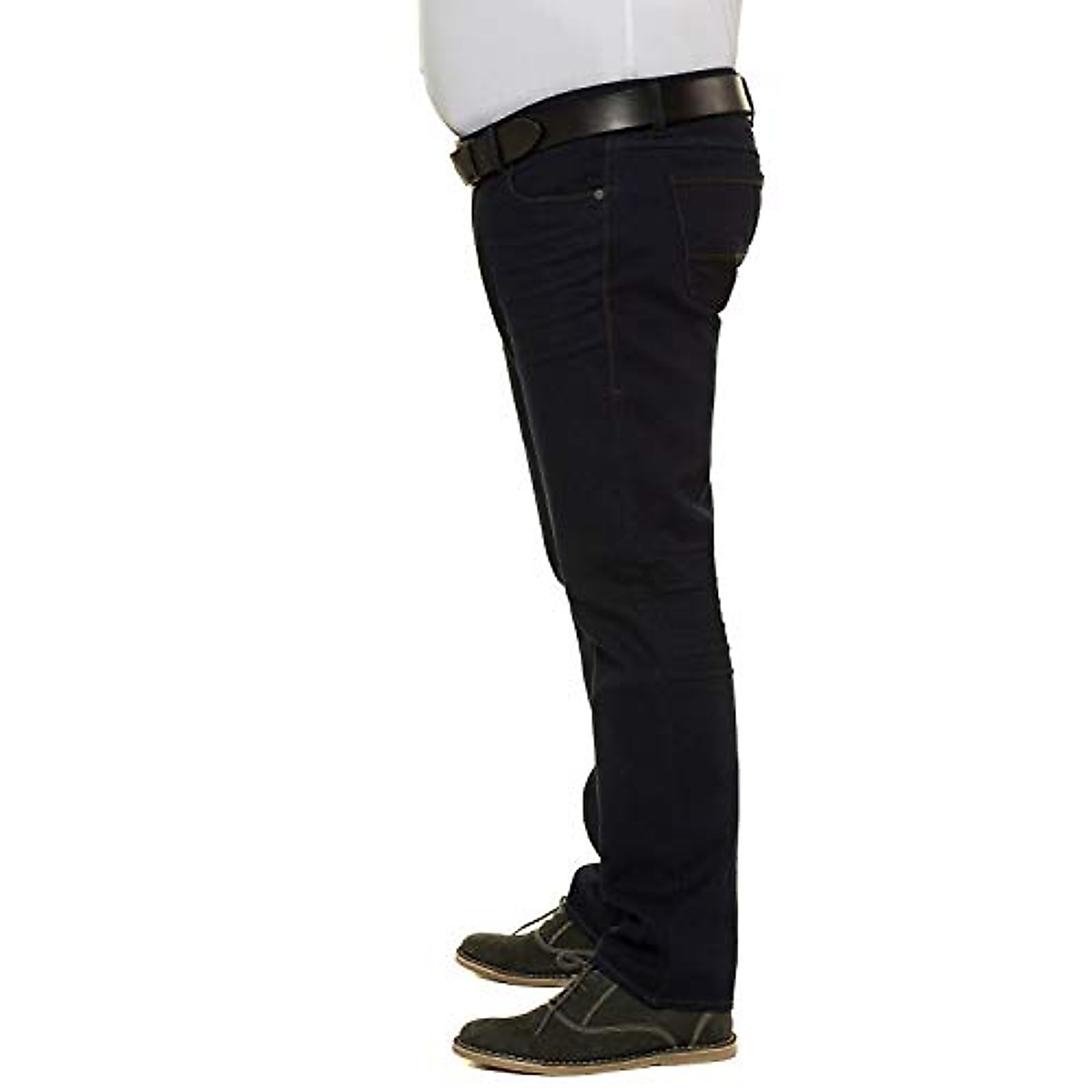 JP 1880 Menswear Big & Tall Plus Size L-8XL Belly Fit Jeans Dark Blue 52 714283 94