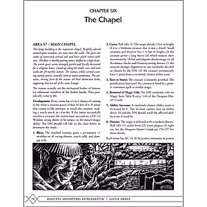 Goodman Games Original Adventures Reincarnated #5 - Castle Amber