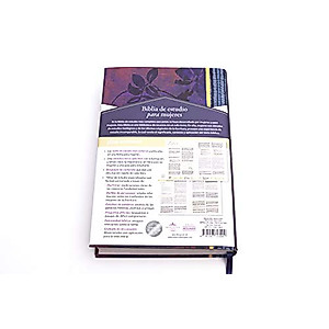 Biblia Reina Valera 1960 de Estudio para Mujeres, Tapa dura | RVR 1960 Women Study Bibl, Hardcover (Spanish Edition)