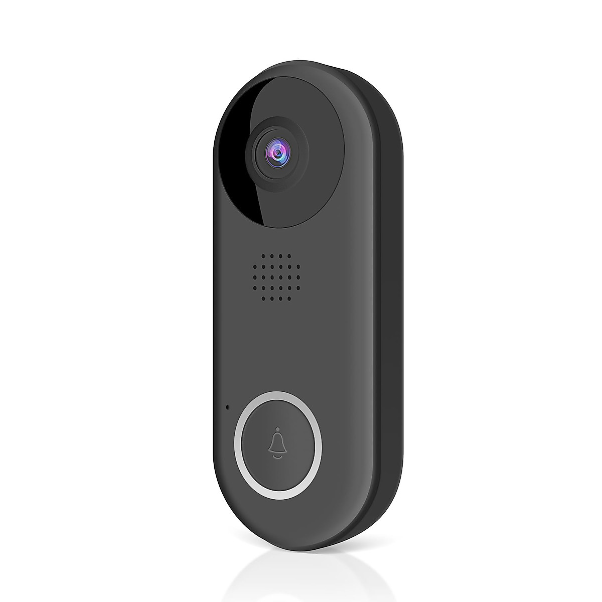 Feit Electric Doorbell Camera, Wireless Video Doorbell, 2.4 GHz WiFi, No Hub, Two-Way Audio, Motion Detection, Night Vision, 1080p HD, Micro SD Card Storage, Hardwired, CAM/Door/WiFi