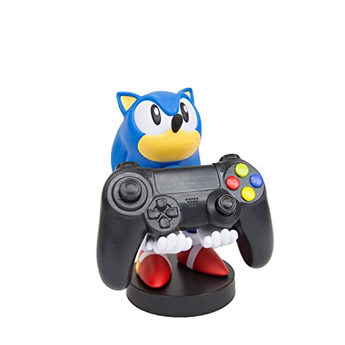 Exquisite Gaming: Sonic - Mobile Phone & Gaming Controller Holder, Sonic The Hedgehog Device Stand, Cable Guys, Sony Licensed Figure